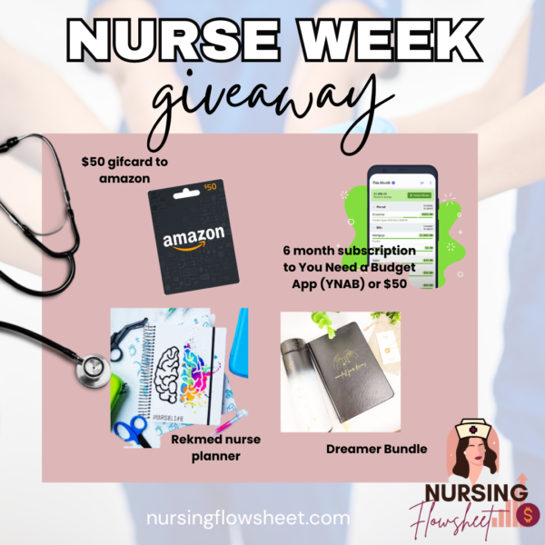 Deals and Discounts for Nurses Week 2024 - Nursing Flowsheet